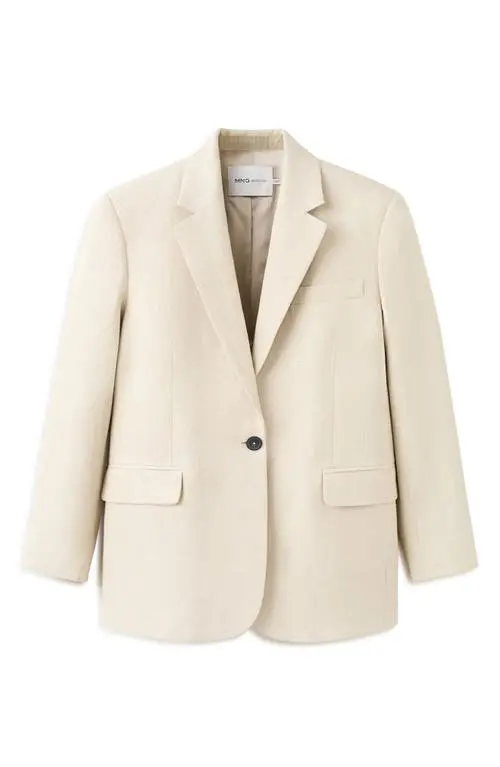 Mango Straight Fit Blazer