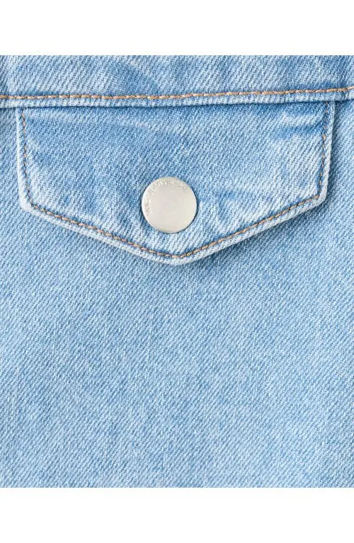 Mango Flap Pocket Jeans - Medium Blue