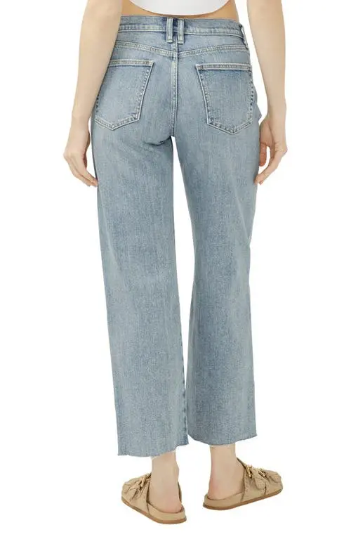 SILVER JEANS CO. Western Relaxed Ankle Straight Leg Jeans