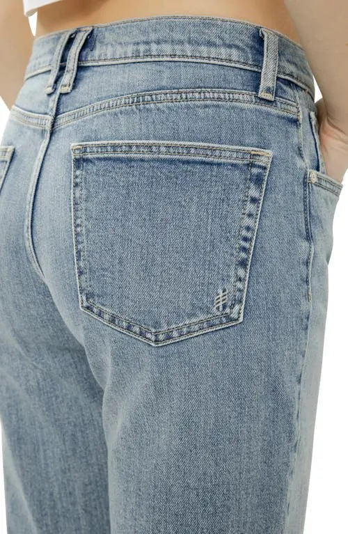 SILVER JEANS CO. Western Relaxed Ankle Straight Leg Jeans