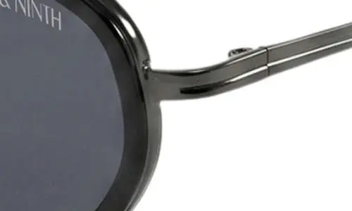 FIFTH & NINTH Ciel Oval Sunglasses - Black