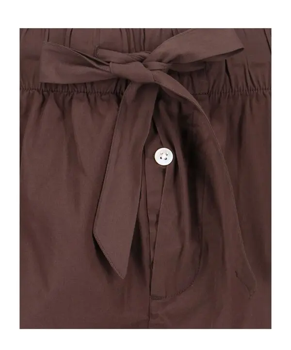 TEKLA Relaxed Tie-waist Trousers