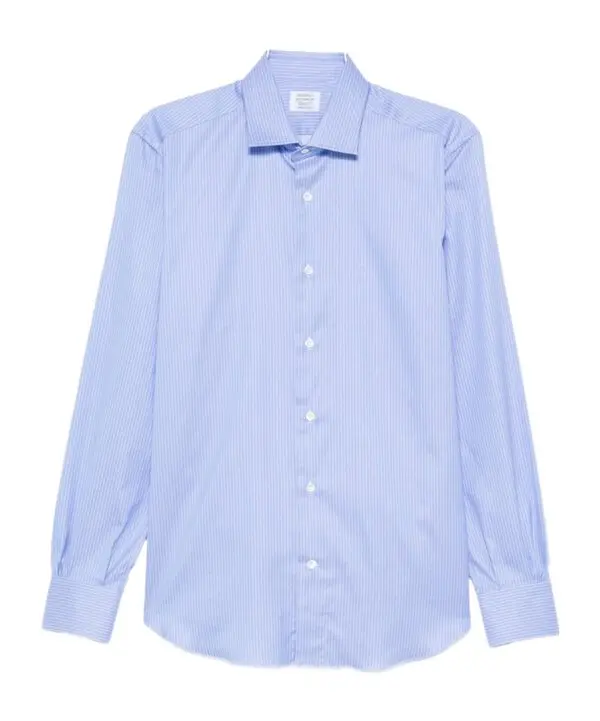 MAZZARELLI Lapel Long Sleeve Shirt