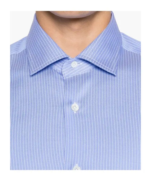 MAZZARELLI Lapel Long Sleeve Shirt