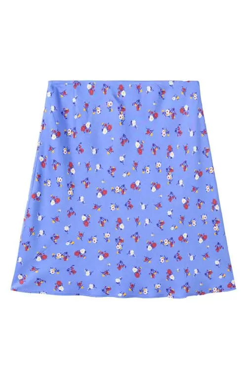 Mango Floral A-line Skirt