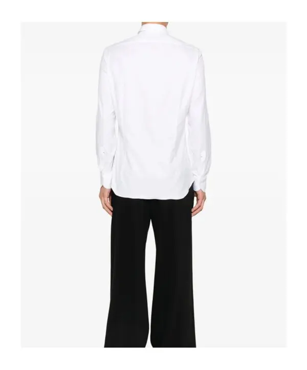MAZZARELLI Lapel Long Sleeve Shirt