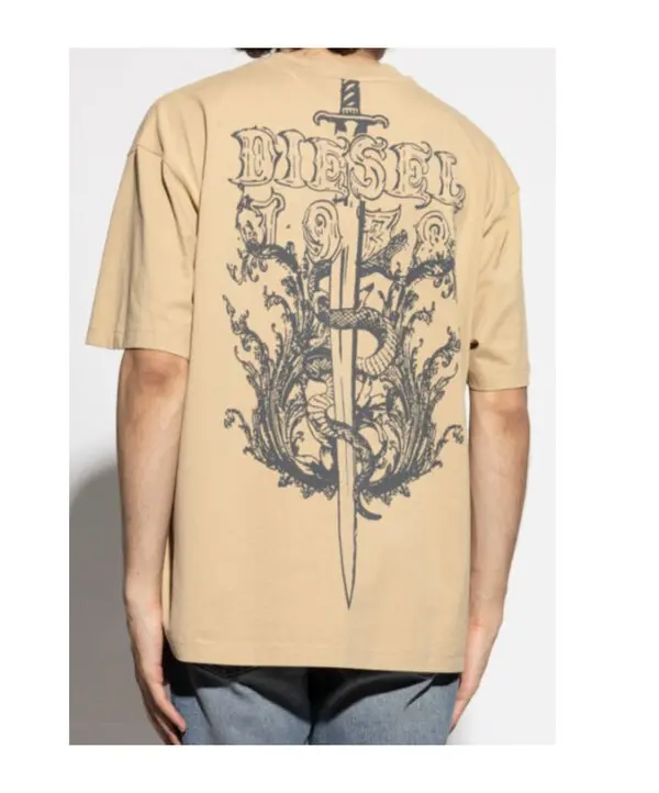DIESEL® Embroidered-logo T-shirt