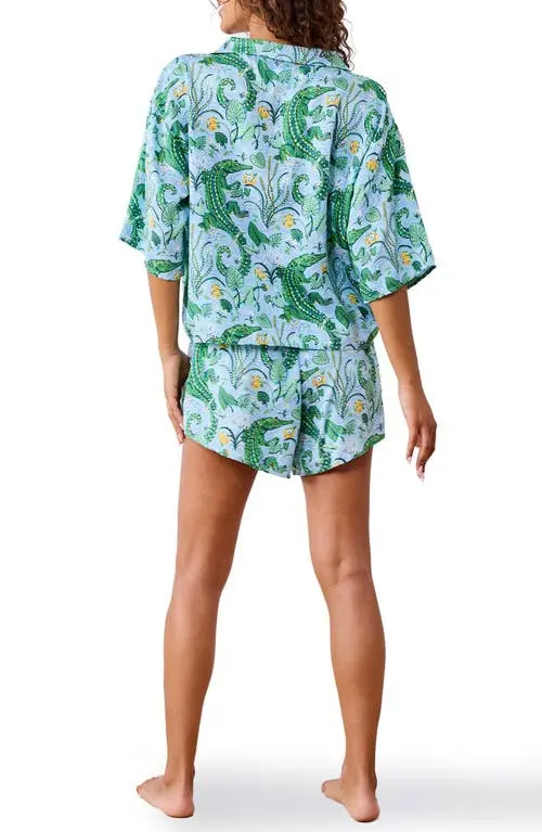PRINTFRESH Sweet Dreams Satin Short Pajamas