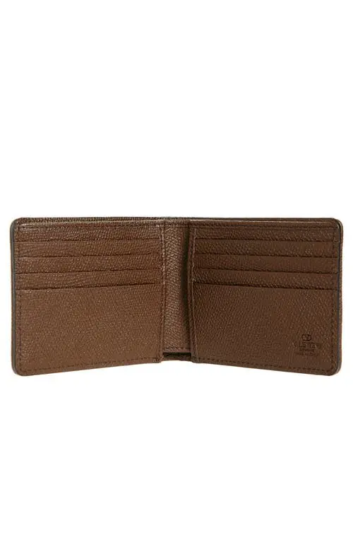 Valentino Garavani Vlogo Signature Bifold Canvas Wallet