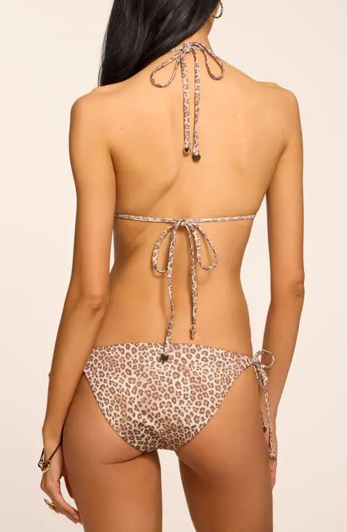 Ramy Brook Leopard Print Bikini Bottoms