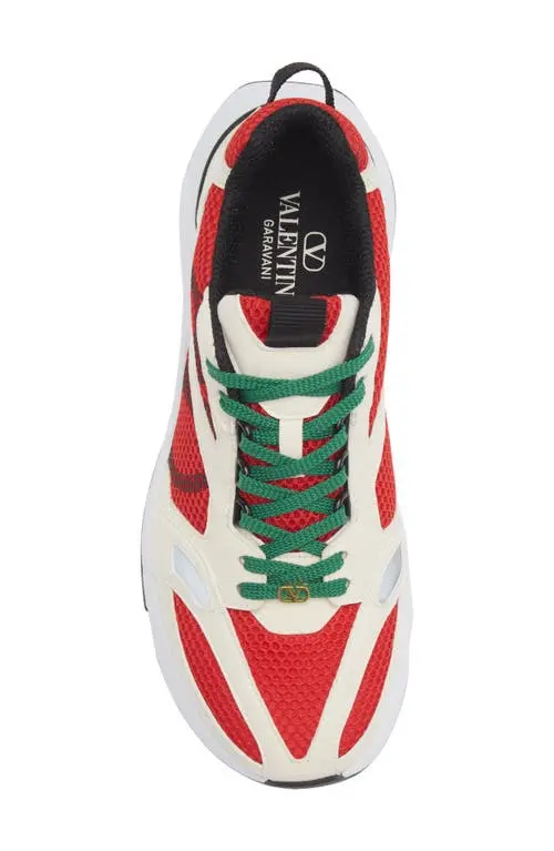 Valentino Garavani Demivee Sneaker - Red Multi