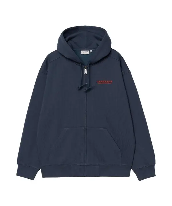 Carhartt Work In Progress Runaway" Zip-up Hoodie - Blue