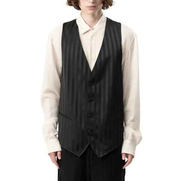 ANN DEMEULEMEESTER Striped Vest