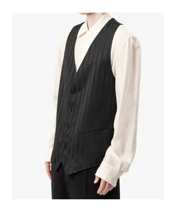 ANN DEMEULEMEESTER Striped Vest