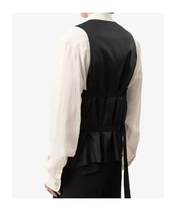 ANN DEMEULEMEESTER Striped Vest
