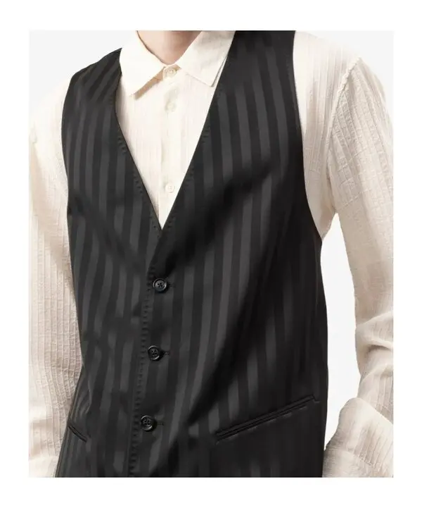ANN DEMEULEMEESTER Striped Vest