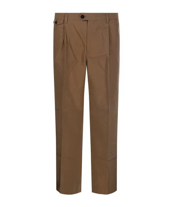 DUNST Pleated Chino Pants