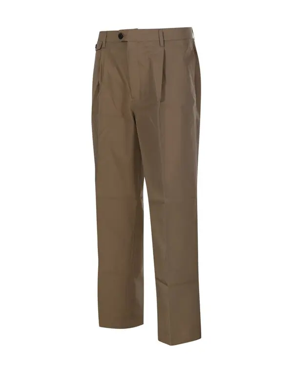 DUNST Pleated Chino Pants