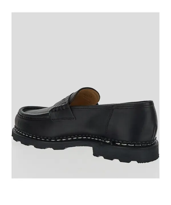 Paraboot Round-headed Loafers - Black