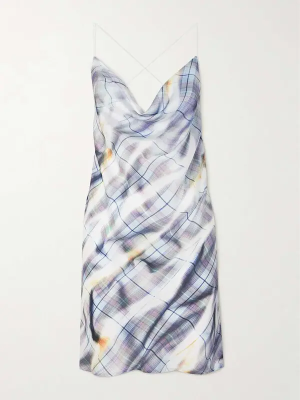 Y/project Sleeveless Printed Dress - White