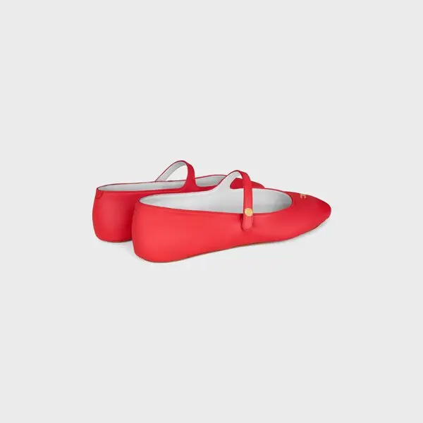 Celine Lambskin Ballerina Flats