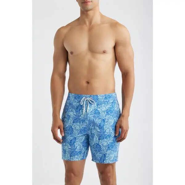 Johnnie-o Curacao Swim Shorts - Deep Water