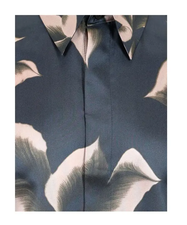 Dries Van Noten Pattern-printed Long-sleeved Shirt