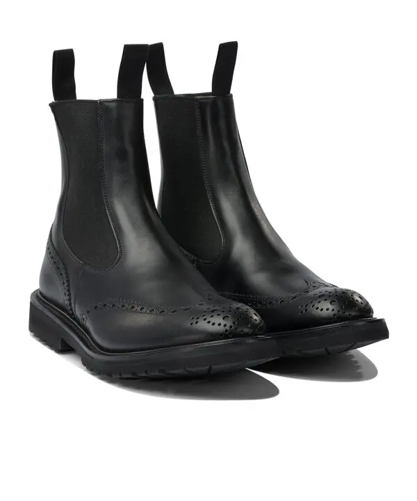 TRICKER'S Henry Ankle Boots With Brogue Detailing