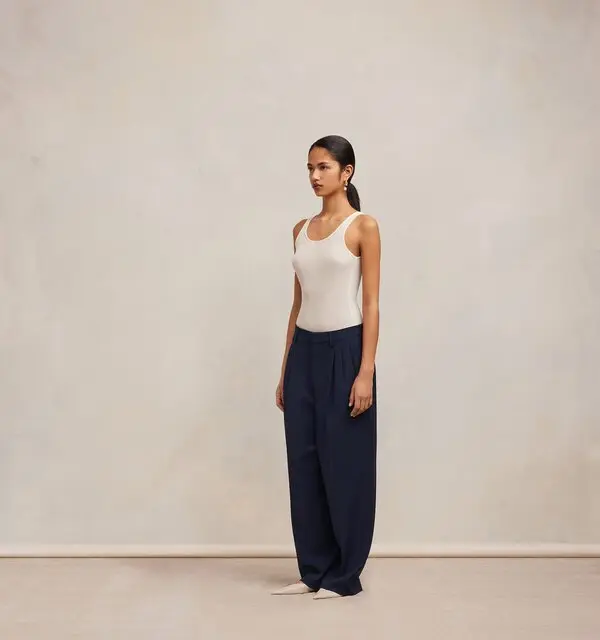 Ami Pleated Trousers