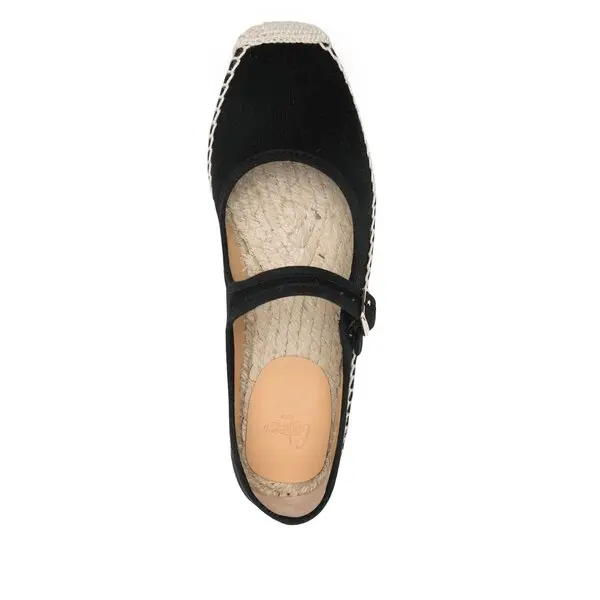 CastaÑer Round Toe Flat Espadrilles