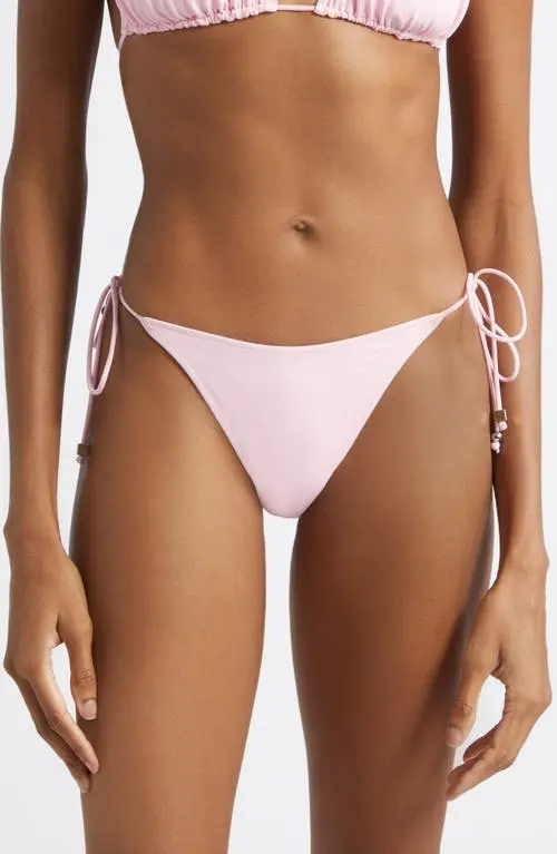 Jacquemus Le Haut De Plage Triangle Bikini Top - Pink