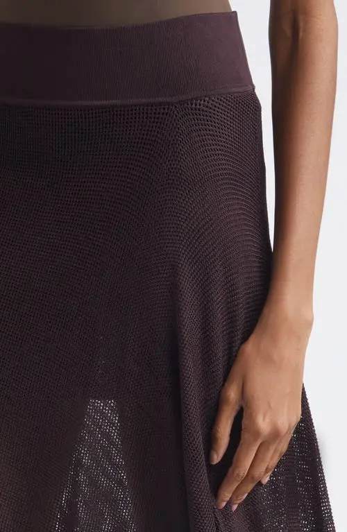 Jacquemus The Voile Asymmetric Draped Skirt