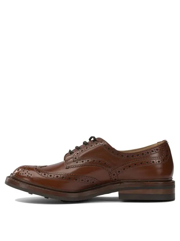 TRICKER'S Round Toe Lace-up Business Dress Shoes