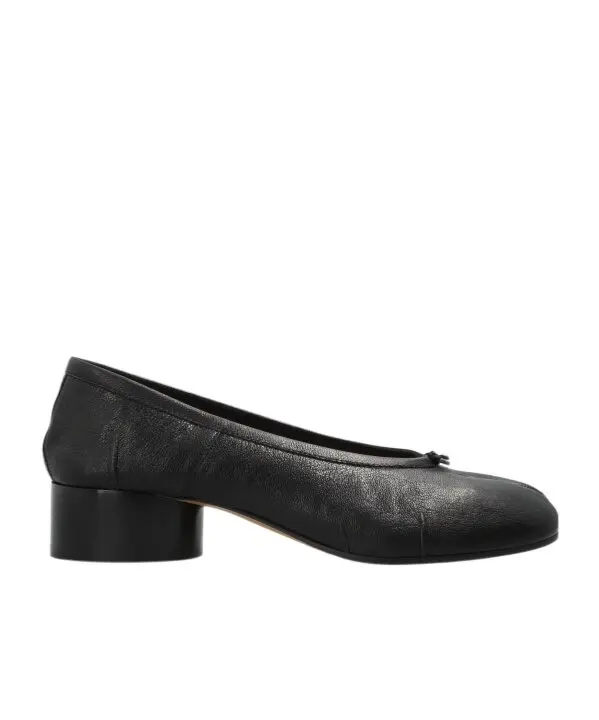 MAISON MARGIELA Tabi Toe Heeled Pumps - Black