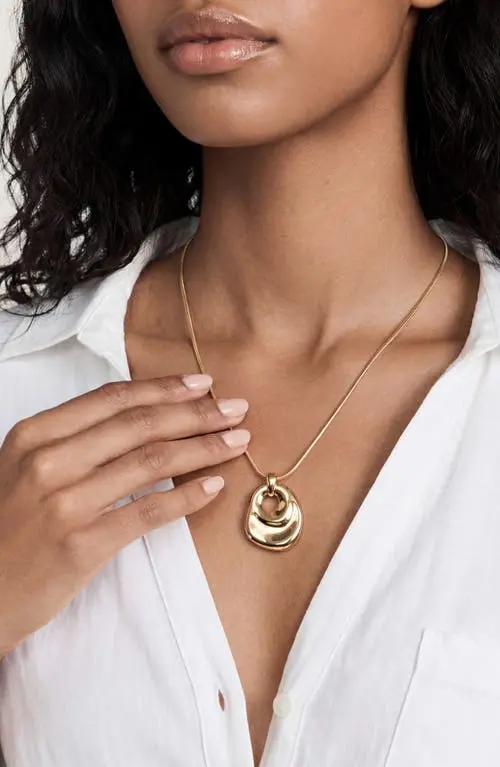 Ettika Liquid Pendant Necklace