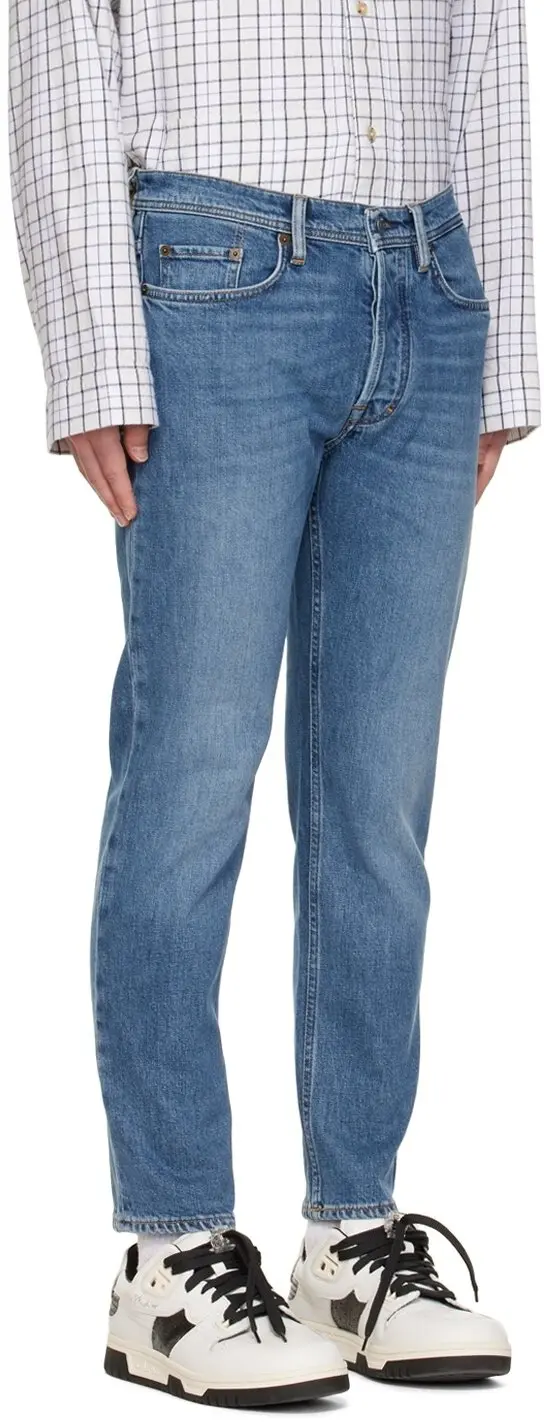 Acne Studios High-rise Cropped Tapered Leg Jeans