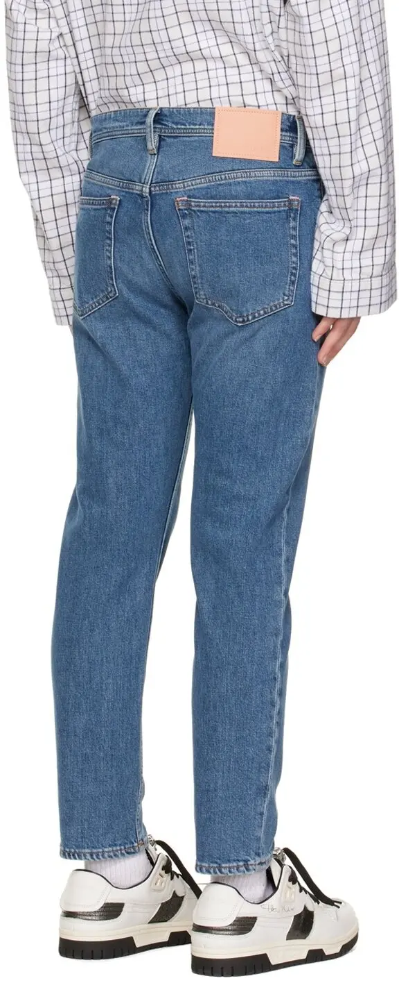 Acne Studios High-rise Cropped Tapered Leg Jeans