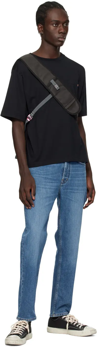 Acne Studios High-rise Cropped Tapered Leg Jeans