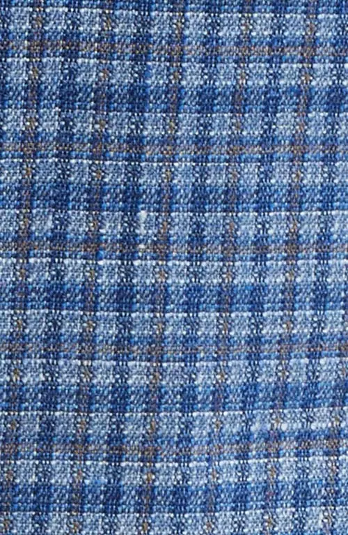 JACK VICTOR Hampton Plaid Knit Sport Coat