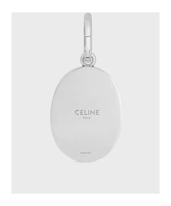 Celine Maison Medal Charm In Brass