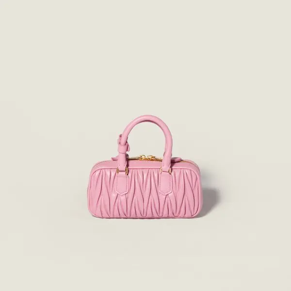 Miu Miu Arcadie Matelassé Nappa Leather Mini-bag