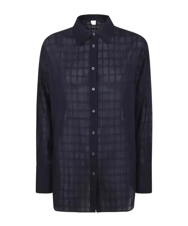 Aspesi Checked Shirt - Black