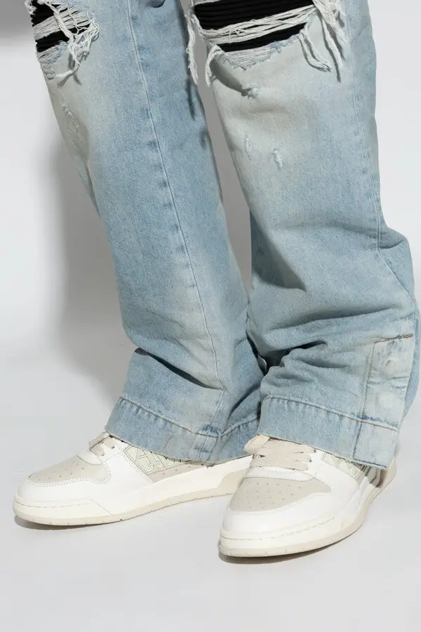 Amiri Classic Low Top Sneakers - Nude