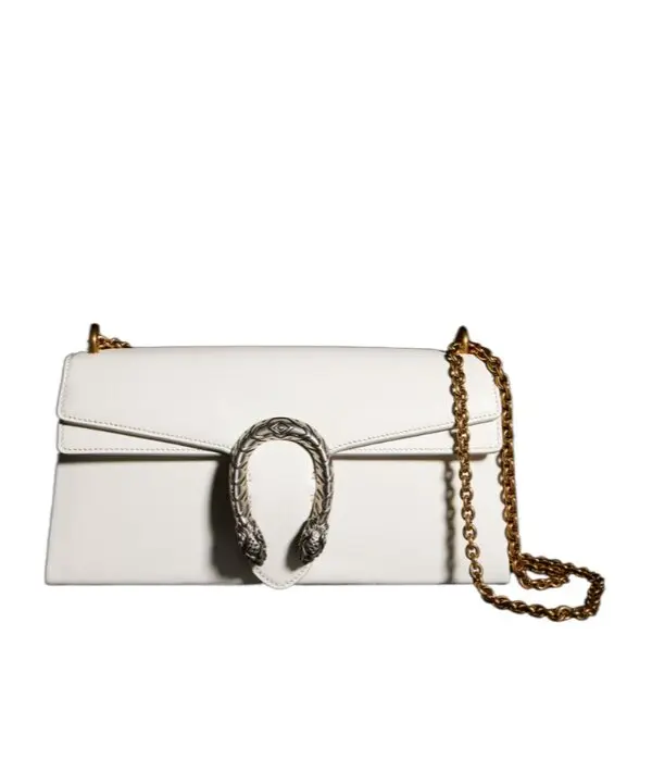 Gucci Dionysus Medium Shoulder Bag - White