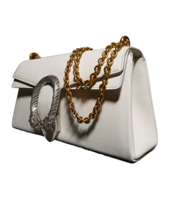 Gucci Dionysus Medium Shoulder Bag - White