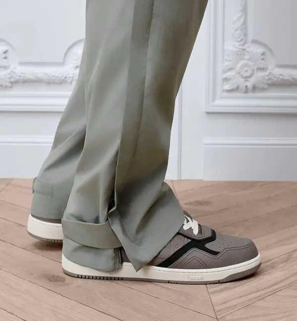 Dior Monogram Panel Low-top Sneakers