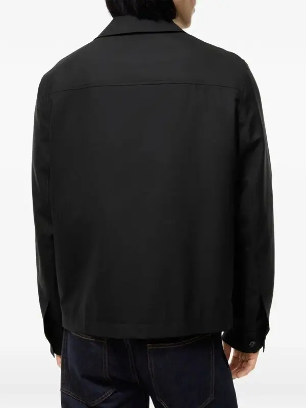 Burberry Zip-up Collared Jacket