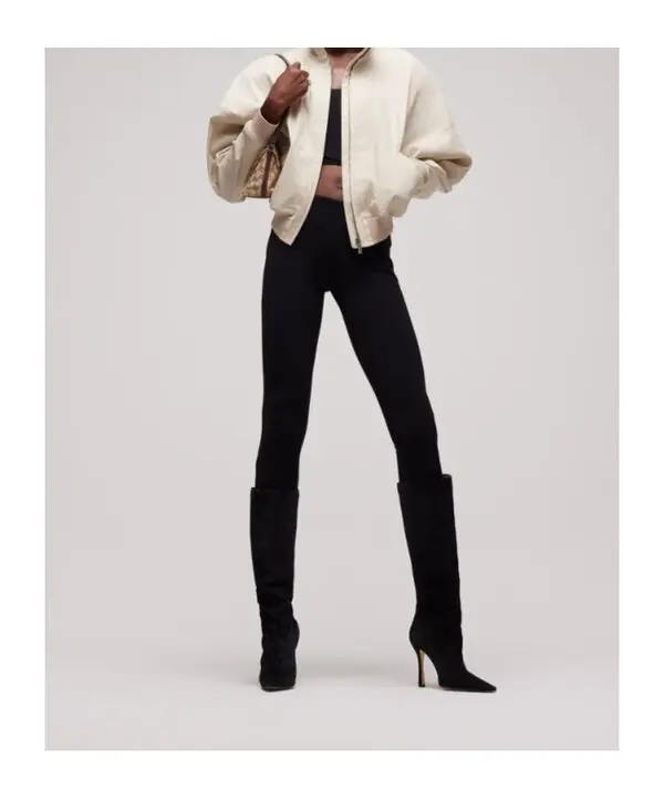 Gucci Poplin Zip-up Jacket With High Neck And Rib Trim - Light Beige