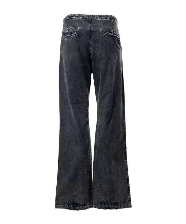 Mihara Yasuhiro Distressed Cotton Linen Blend Pants