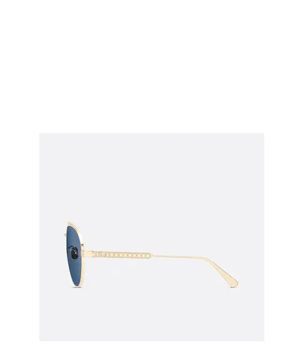 Dior Aviator Sunglasses With Engraved Temples